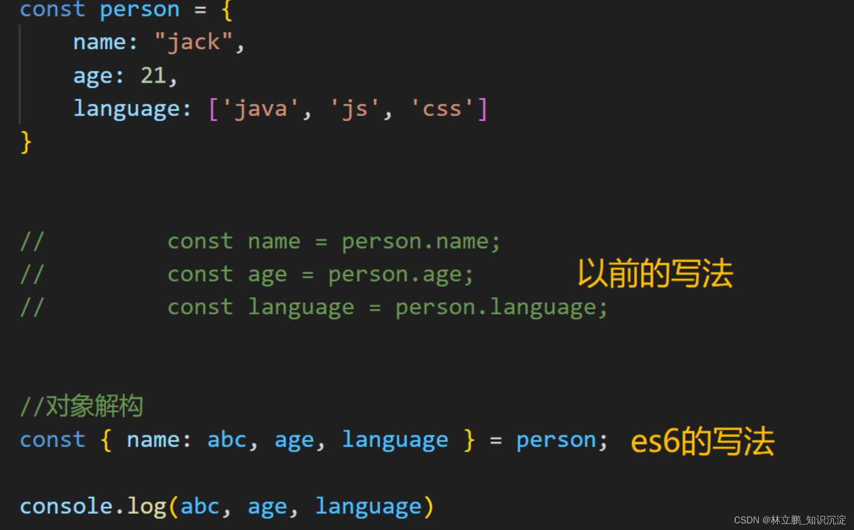 Es6新特性 Csdn博客