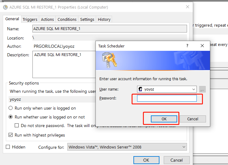 通过WINDOWS TASK SCHEDULE运行POWERSHELL脚本备份AZURE托管实例_task scheduler运行ps1、-CSDN博客