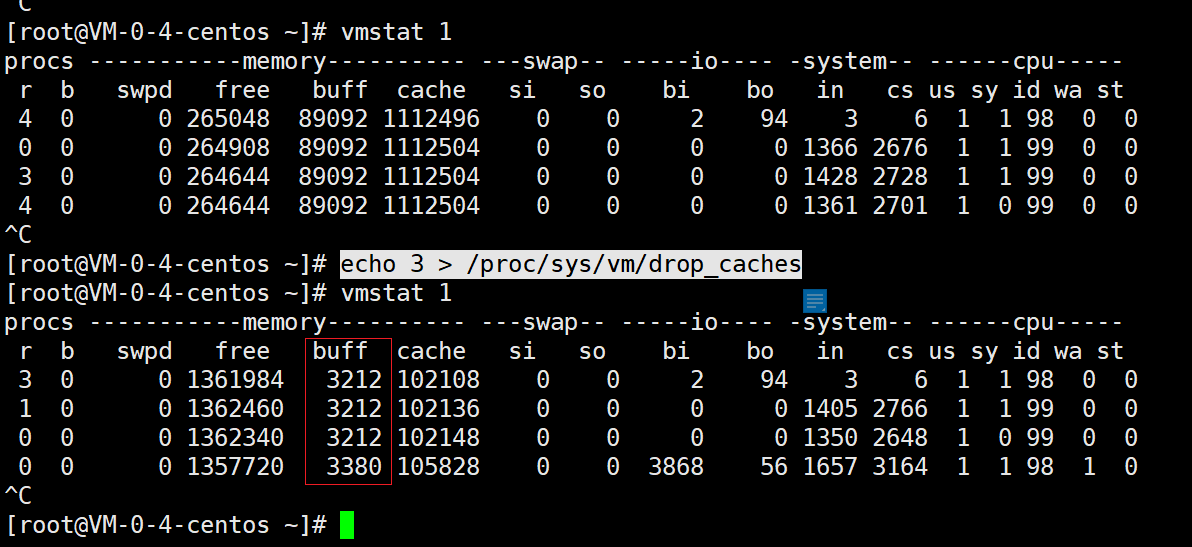 MEM分析系列--vmstat分析压测时mem和io情况_压测关注的数据库io怎么看-CSDN博客