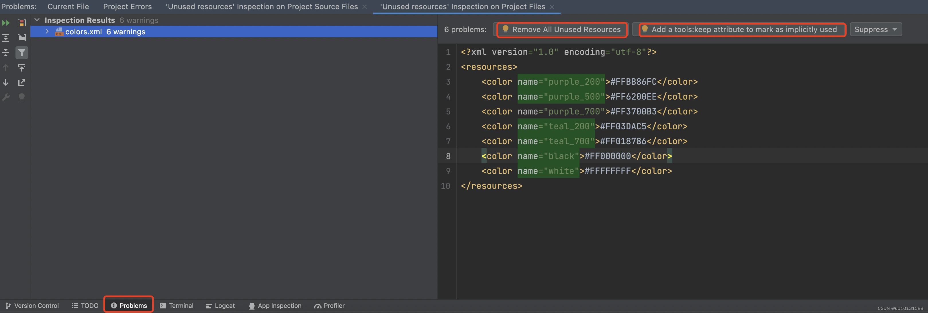 Android Studio 删除项目中无用资源_android studio去除无用资源-CSDN博客