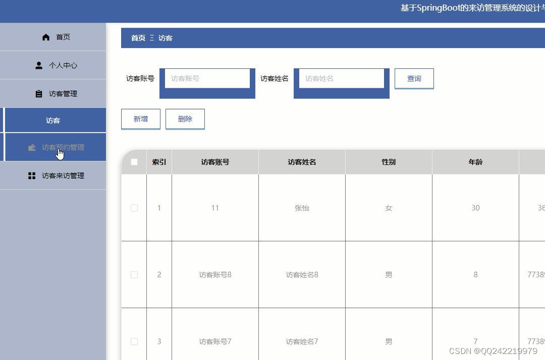 Nodejs基于vueexpress的来访管理系统的设计与实现nodejs基于express框架管理系统 Csdn博客
