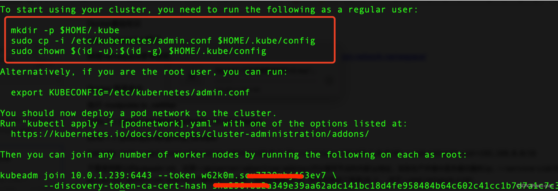通过kubeadm创建k8s集群_kubeadm join 地址-CSDN博客