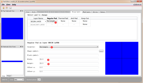 Candence学习篇(5)使用Padstack Editor制作贴片焊盘和通孔焊盘_padstack editor制作焊盘-CSDN博客