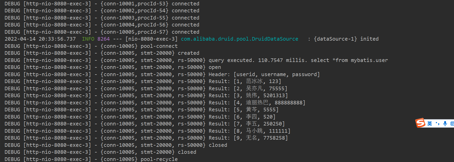 SpringBoot数据库连接池Druid的配置及log4j:WARN的解决_log4j:warn no appenders could be found for logger -CSDN博客