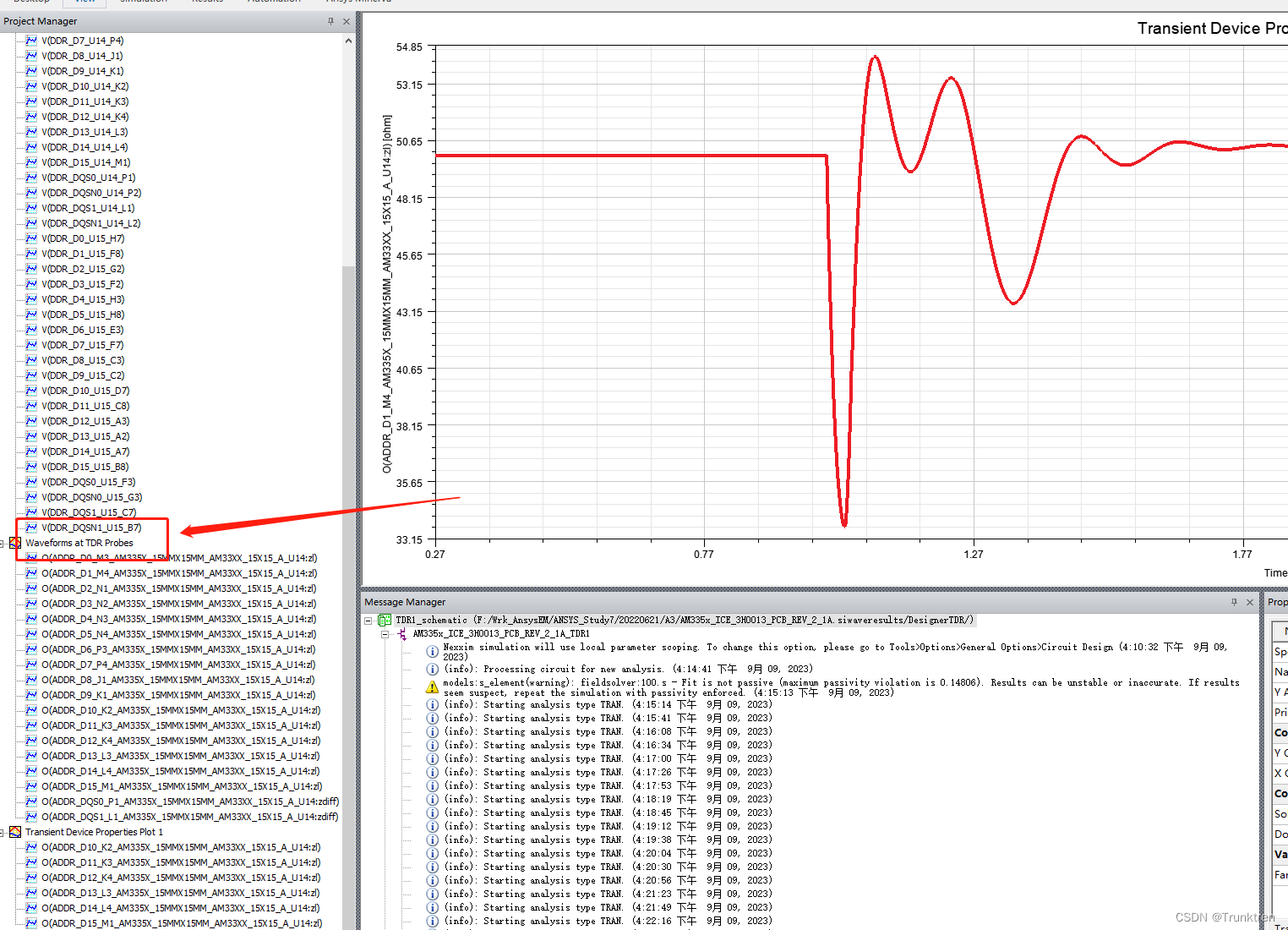 SIwave的TDR仿真_siwave tdr仿真-CSDN博客