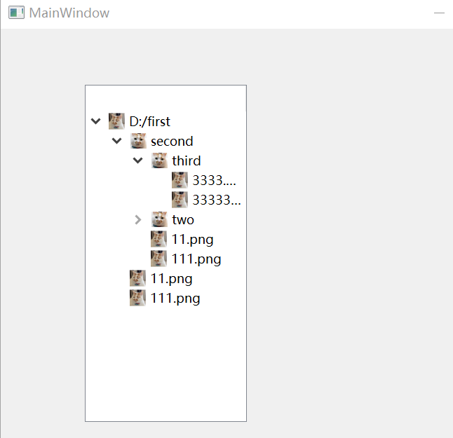 使用QTreeWidget,遍历某个目录下的文件树 并展示在界面上_qt,遍历目录,以树形列表分类显示-CSDN博客