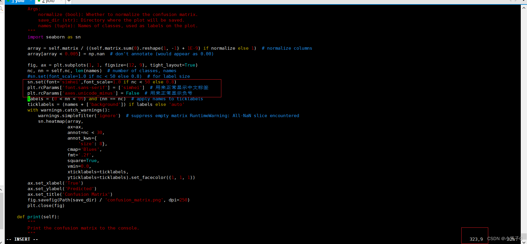 YOLOV8中文类名显示报错_yolov8中文标签不显示-CSDN博客