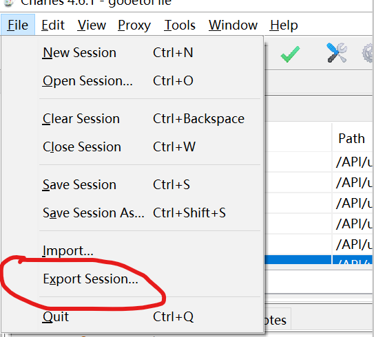 Charles常用操作及导出抓包数据至本地_charles导出抓包数据文件-CSDN博客