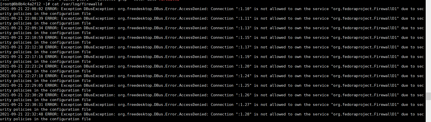 启动firewalld失败和解决_firewalld启动失败-CSDN博客