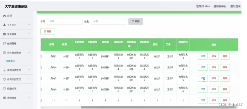 Python Django毕业设计大学生健康系统(程序lw当代大学生健康状况分析系统python大作业 Csdn博客