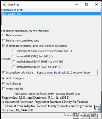 UCSF Chimera分子对接（autodock vina插件）结果可视化流程|5.18更新完毕-CSDN博客