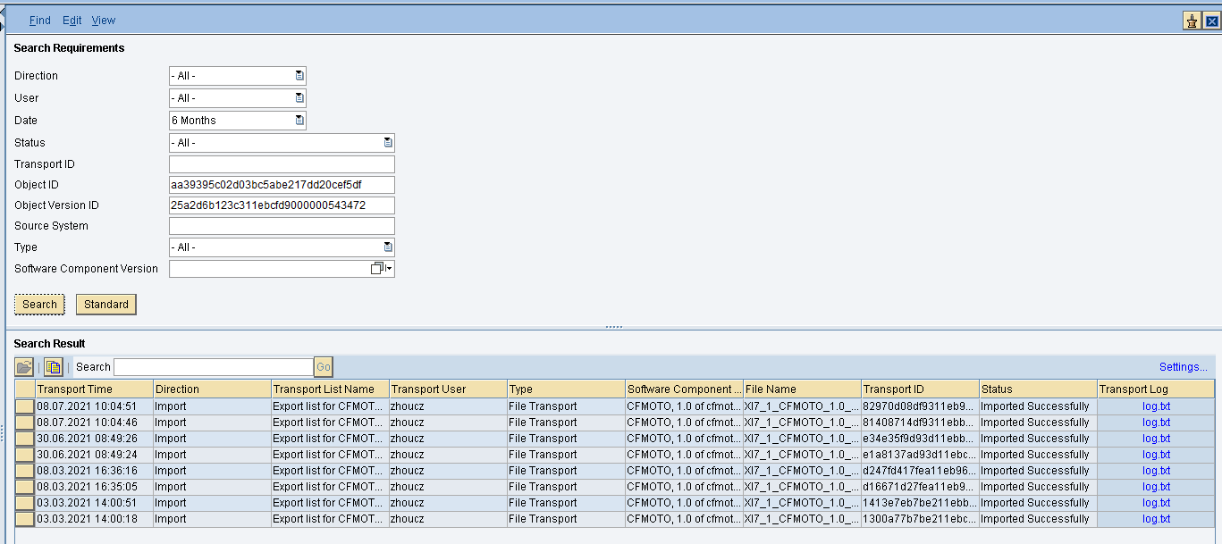 SAP-PO查询对象传输的历史记录_sap怎么查po详细-CSDN博客