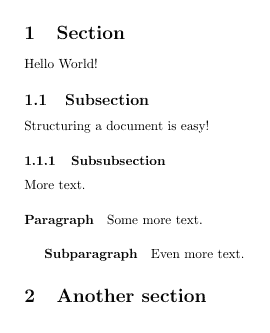 LaTeX关于section和paragraph的用法_latex section-CSDN博客