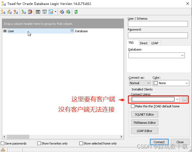 oracle连接工具toad和oracle-client安装_toad oracle client-CSDN博客