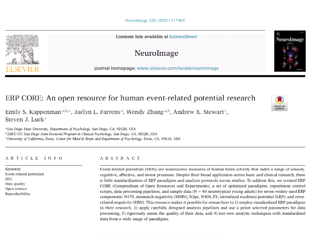 脑电实验设计的原理与实例-EEG Processing and Feature 4-CSDN博客