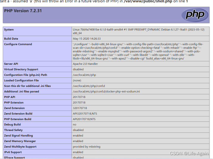 Think.PHP框架漏洞复现_thinkphp漏洞复现-CSDN博客