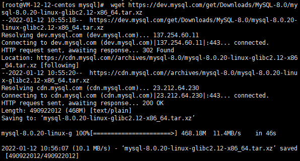 Linux安装mysql8.0详细步骤--（快速安装好）_mysql8.0.20linux安装-CSDN博客
