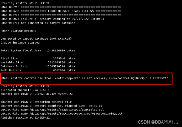 Oracle使用rman备份实现异机数据恢复oracle Rman异机恢复 Csdn博客