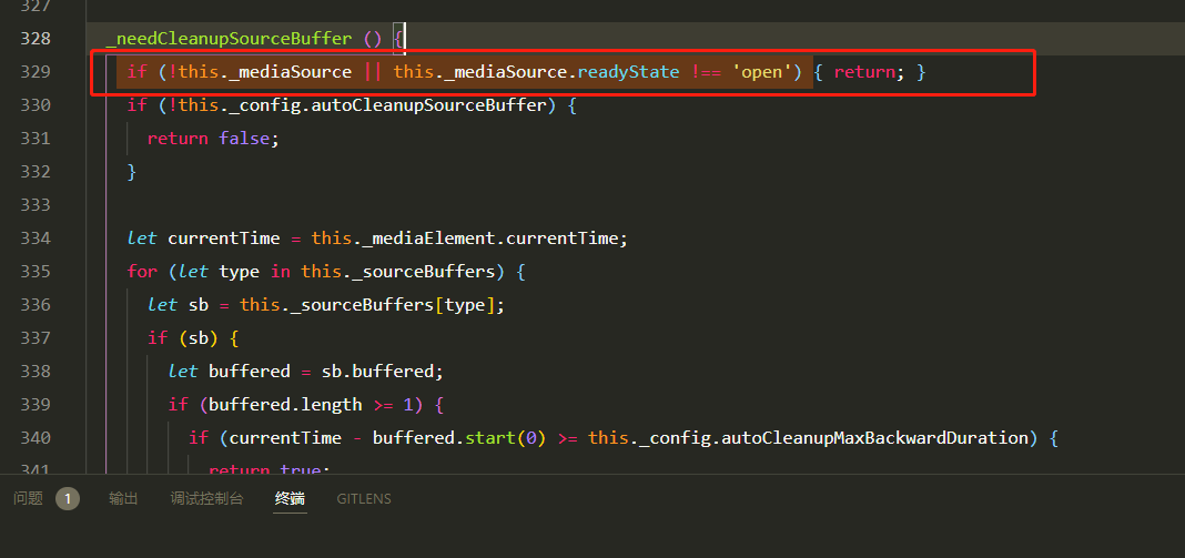 flv DOMException: Failed to read the ‘buffered‘ property from ‘SourceBuffer‘: This SourceBuffer ...