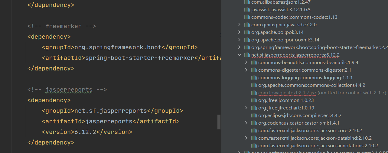 解决Cannot resolve com.lowagie:itext:2.1.7.js6以及.net.jf.jasperresport下com.lowagie:itext标红的问题-CSDN博客