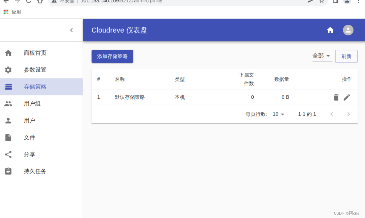 使用ECS和OSS搭建个人网盘_http:// :5212_阿chai的博客-CSDN博客