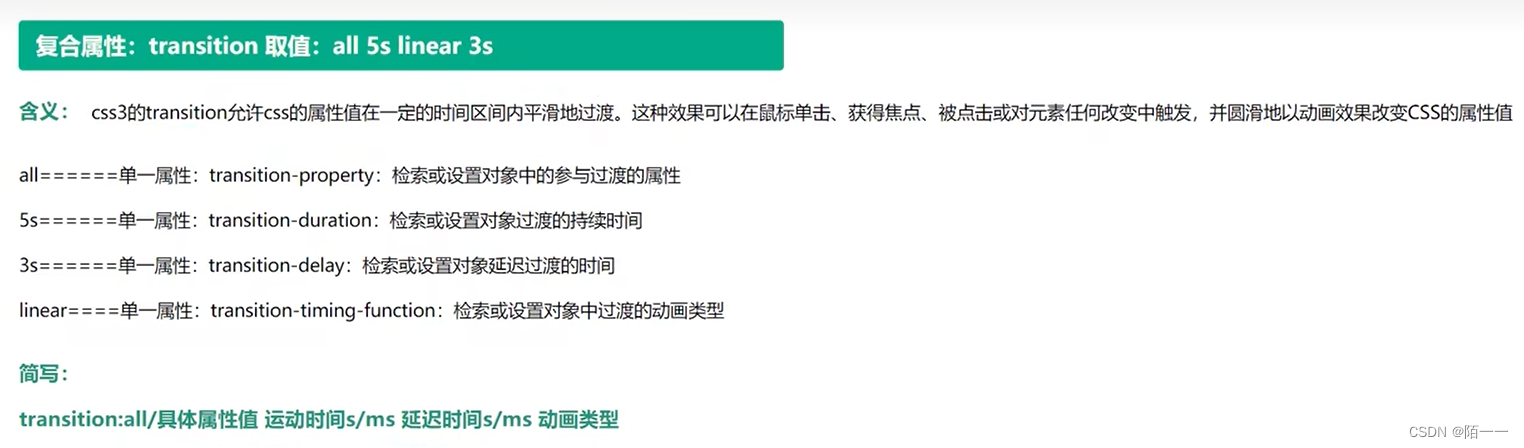 css动画过渡：属性transition的介绍_css transition-CSDN博客