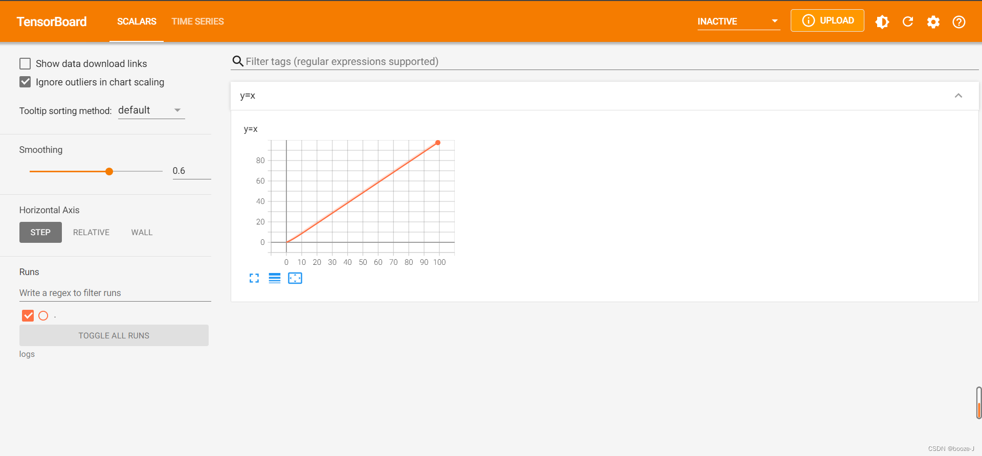 Tensorboard的使用_tensorboard怎么用-CSDN博客