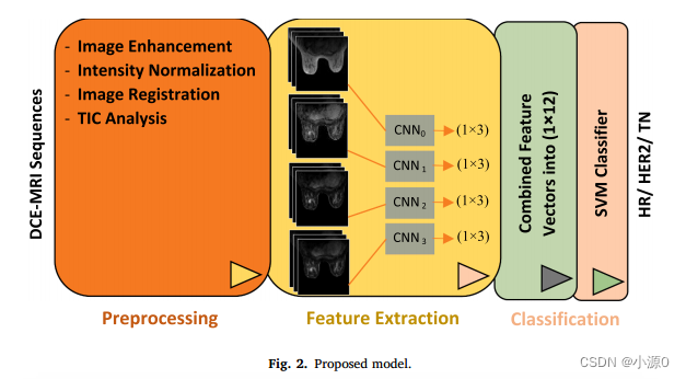 论文阅读：Molecular subtypes classification of breast cancer in DCE-MRI using deep features_breast ...