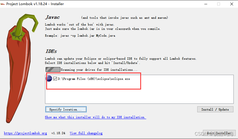 eclipse安装lombok插件_eclipse lombok插件安装-CSDN博客
