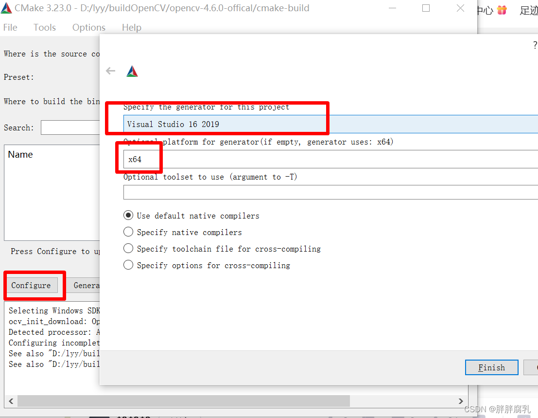 OpenCV编译子模块及重命名流程 VS2019_cmake修改opencv编译的lib名称csdn-CSDN博客