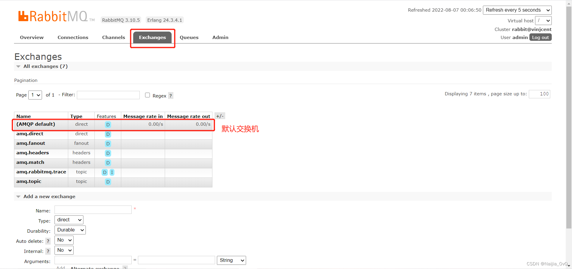 RabbitMQ（六）【入门案例】_rabbitmq入门案例-CSDN博客