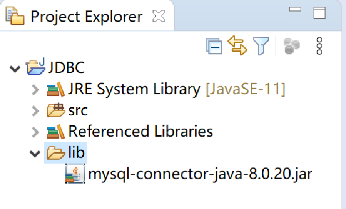 在eclipse中导入数据库驱动文件jar包-CSDN博客