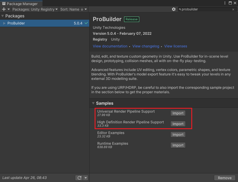 【游戏开发建模】教你使用Unity ProBuilder制作基础模型，搭建场景原型（ 保姆级教程 | Unity 2021最新版）_probuilder教程-CSDN博客