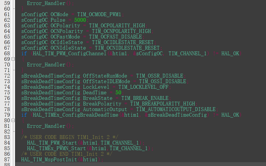 基于CubeMX-STM32F103RCT6_单通道双路PWM互补输出_stm32f103 cube互补输出pwm-CSDN博客