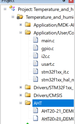 STM32Cube&Keil——STM32C8T6：基于IIC协议的温湿度采集（奥松AHT20温湿度传感器）_stm32cube iic程序-CSDN博客