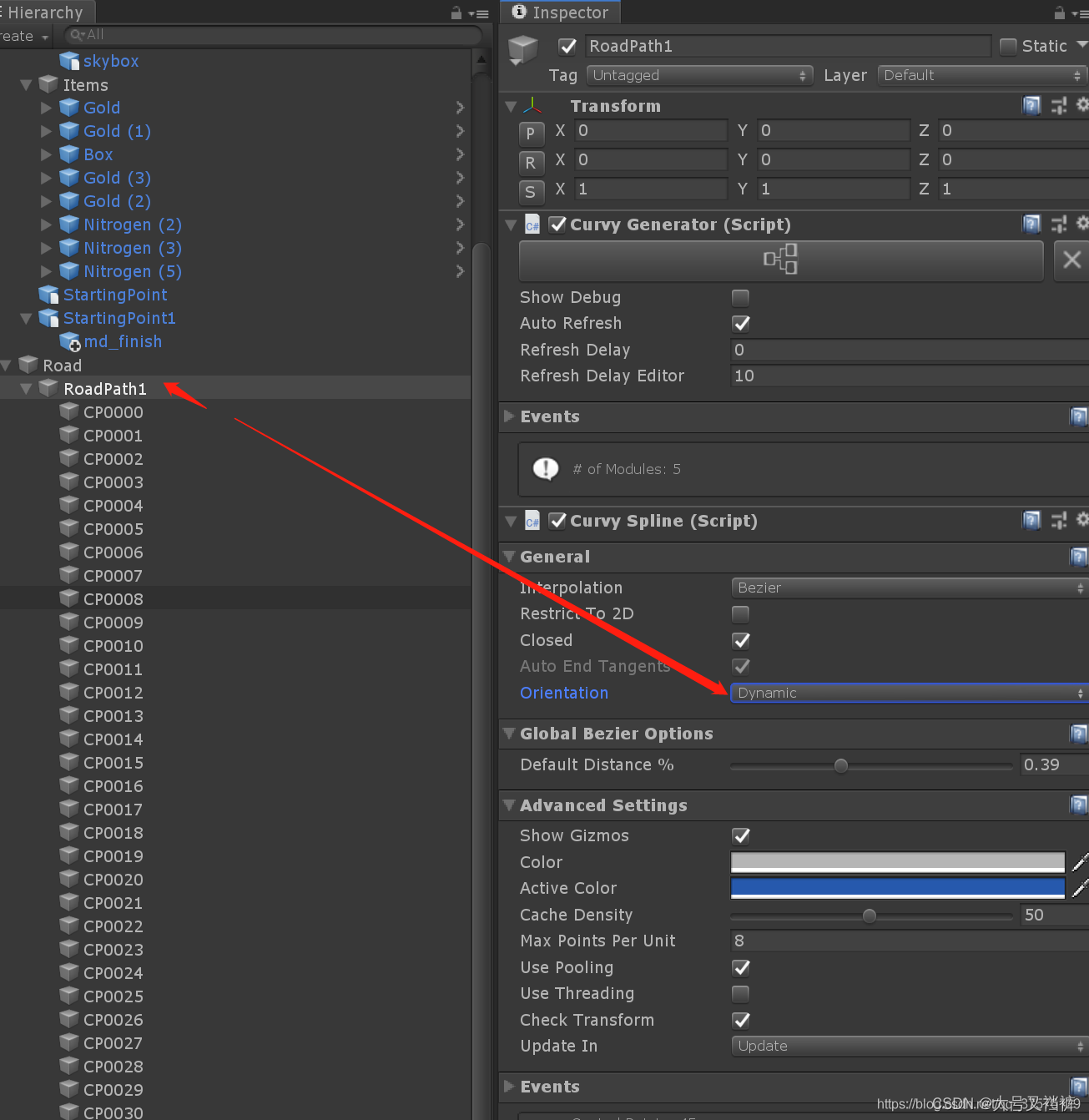 unity非常好用的路径生成软件 unity3d Curvy Splines 8[8.2.1]_unity curvy splines连接点-CSDN博客