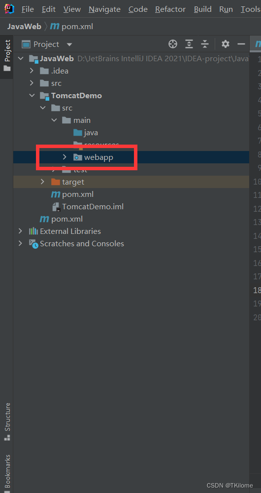 【Tomcat-idea创建并运行web项目】_webapp怎么启动-CSDN博客