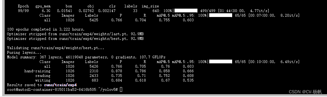 YOLOv5 训练 SCB-Dataset3-S_scb-dataset 3-CSDN博客
