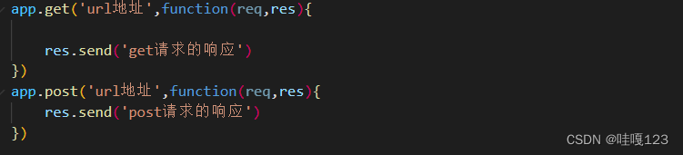 Express的基本使用apppostappgetnd Csdn博客 