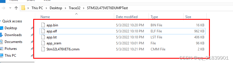 劳德巴赫Trace32分析dump完整流程（LiteOS，STM32L475VET6）_trace32软件下载-CSDN博客