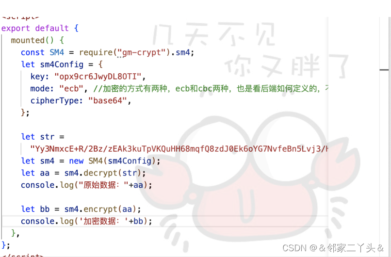 通过vue中插件gm Crypt实现国密4对家加解密算法 Csdn博客