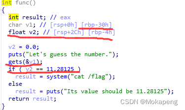 ciscn_2019_n_1 ——两种解法_0x41348000-CSDN博客