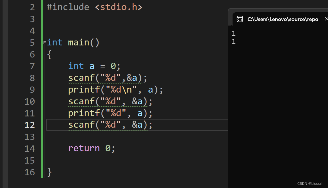 scanf与\n_scanf缓冲区堵塞-CSDN博客