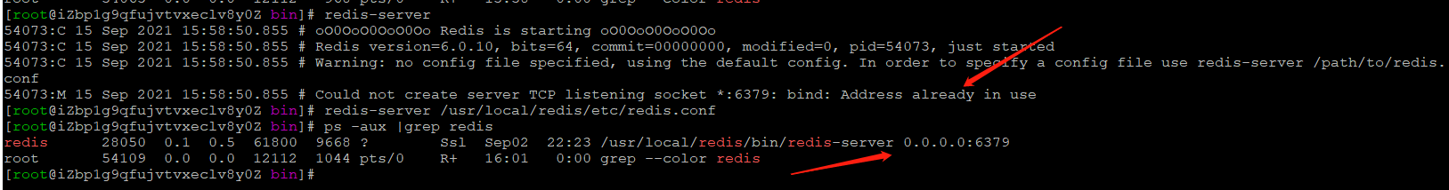 客户端Jedis连接不上redis出现redis.clients.jedis.exceptions.JedisConnectio：Failed connecting to 127.0.0.1 ...