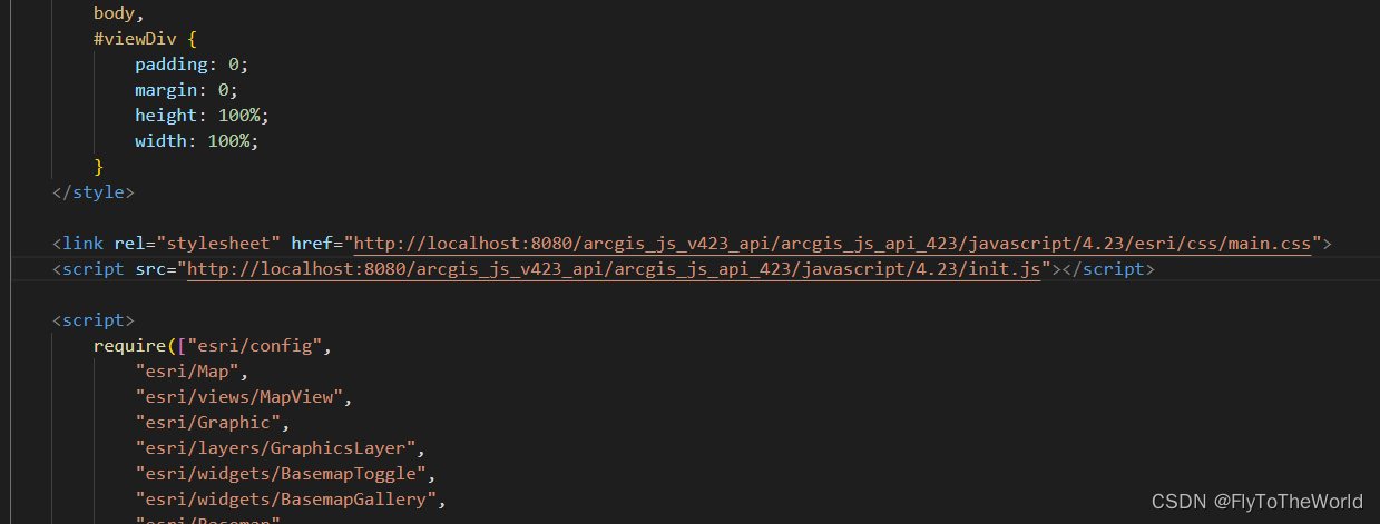 使用tomcat将arcgis JavaScript 4.23版本配置到本地_arcgis js 4.23 本地部署-CSDN博客