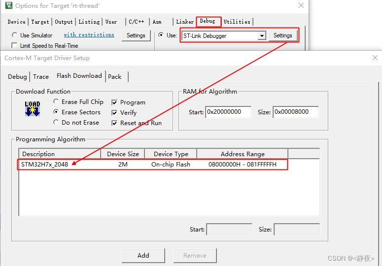 【ART-PI】使用STM32H750的隐藏2MB ROM_stm32h750 2m flash-CSDN博客
