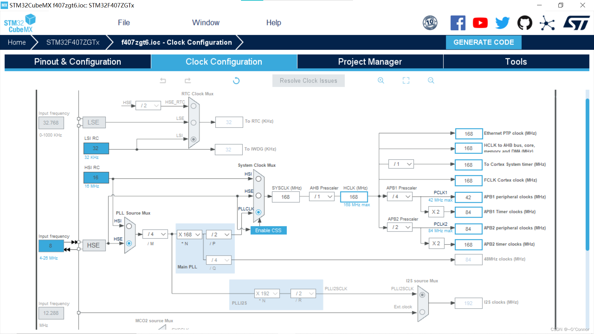 STM32F4使用FSMC驱动4.3寸触摸屏(HAL库+CubeMX)_hal库f4 fsmc-CSDN博客
