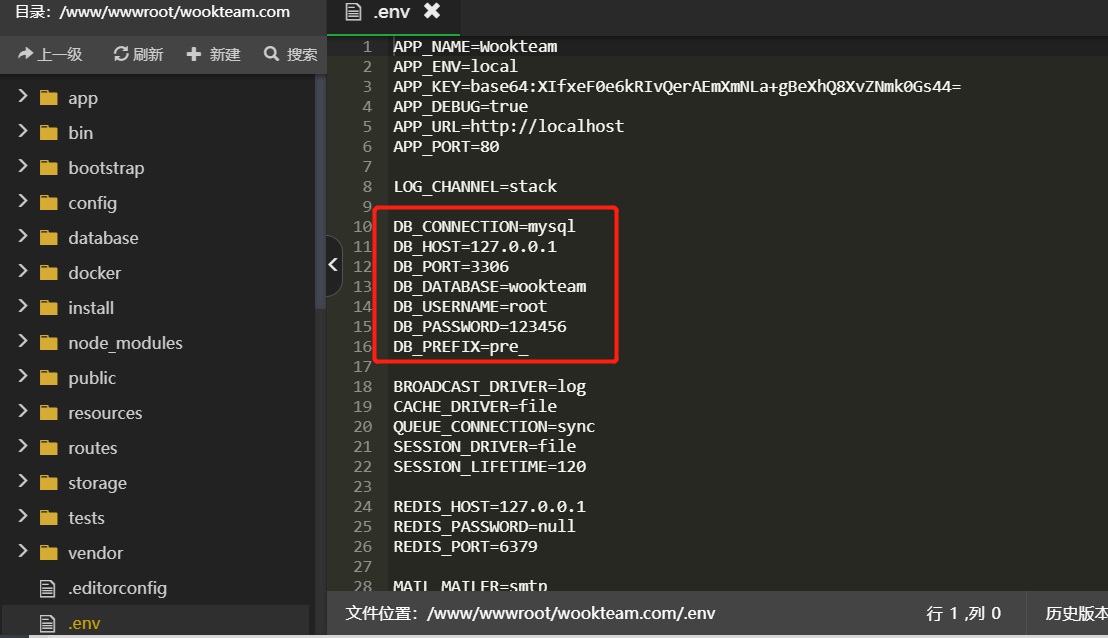 wookteam无报错安装部署（宝塔安装篇）_poswatch的博客-CSDN博客_wookteam部署