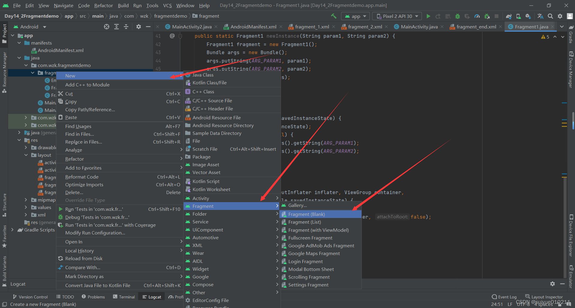 CardView和Fragment（碎片）_需要加载fragment的activity对应布局文件-CSDN博客